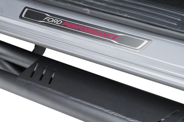 Schwarz Matte Rock Rails für Ford Ranger und Ranger Raptor Doppelkabine ...