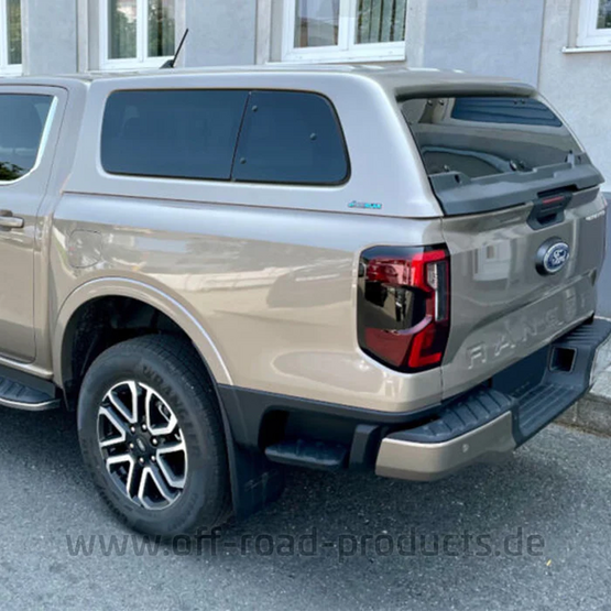 Hardtop Aeroklas Dual Windows für Ford Ranger Modelle ab 2023