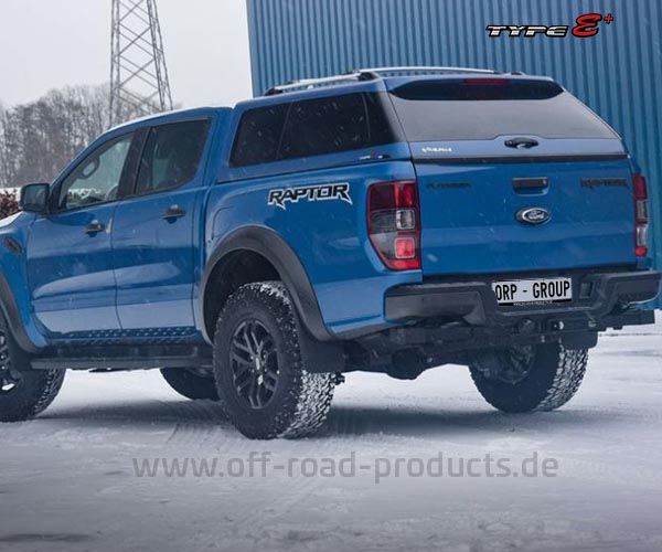 Hardtop Alpha Type E+ für den Ford Ranger Raptor ab Modelljahr 2019